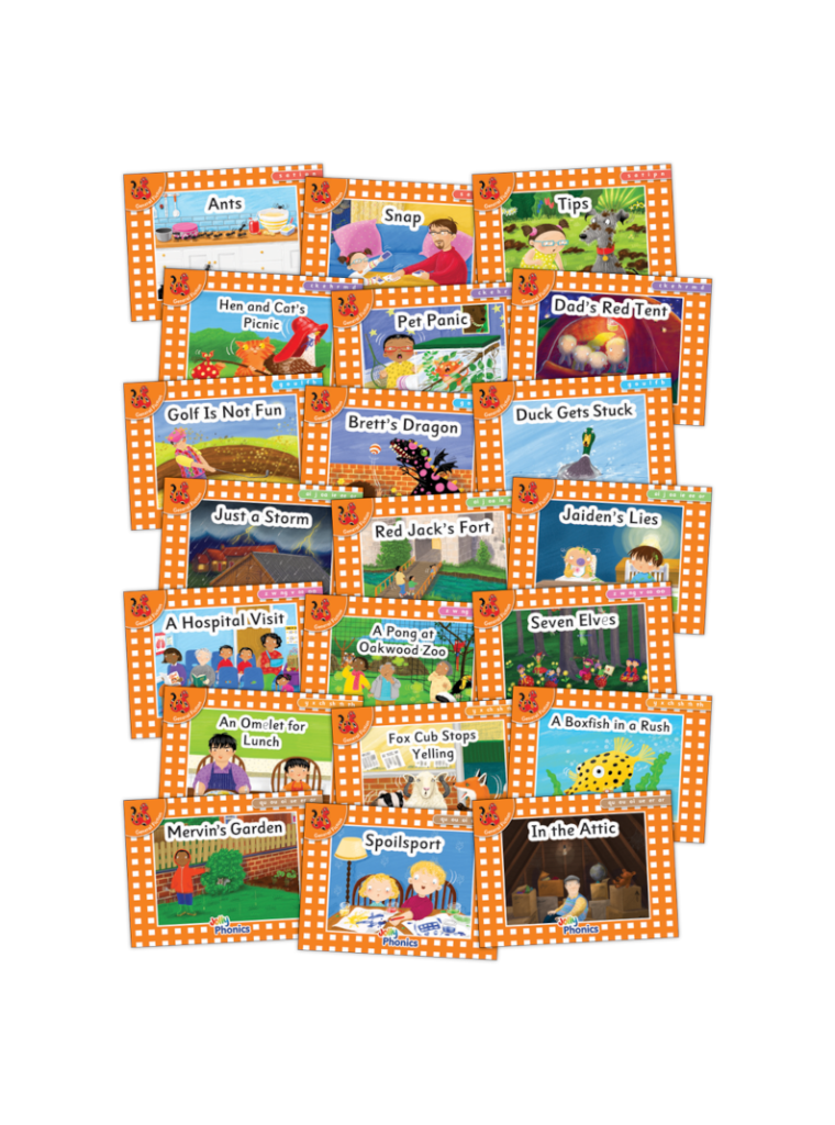 Книжки Jolly Phonics Orange Level Readers пълен комплект | Езикова ...