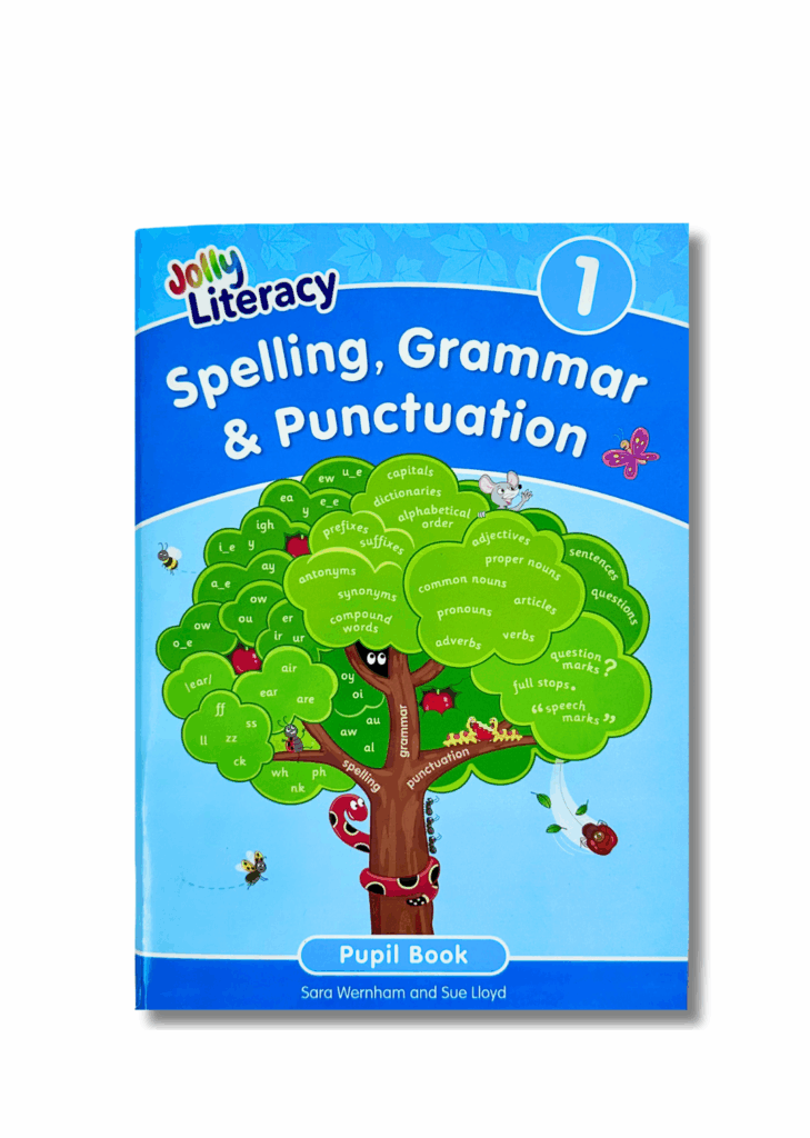 Spelling, Grammar & Punctuation Pupil - Book 1 (Precursive Letters ...